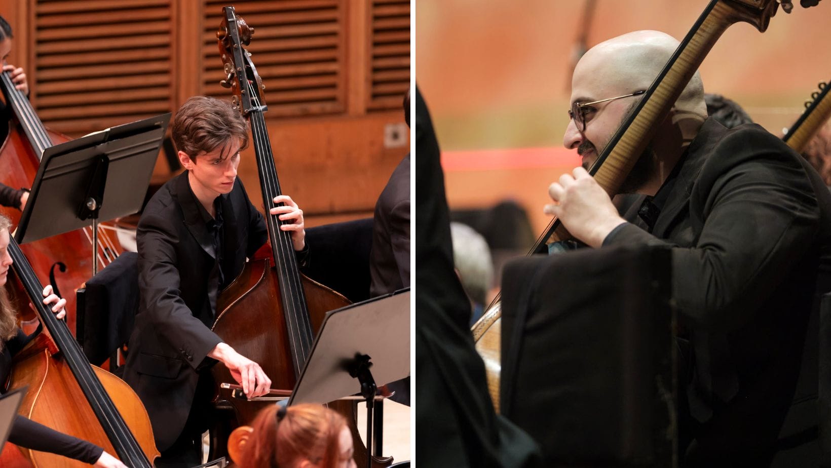 RSNO welcomes two new members to double bass section - Royal Scottish ...